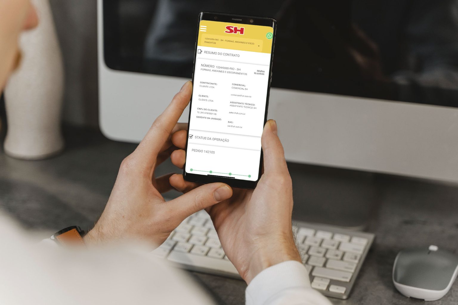 SH Digital: A tecnologia que simplifica sua obra - SH Locação e Venda ...