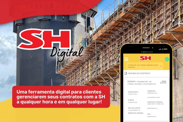 Digitalize sua obra com o SH Digital! - SH Locação e Venda de Formas ...