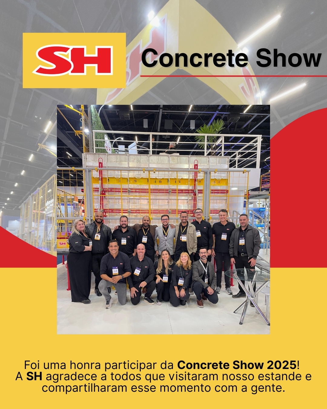 SH na Concrete Show 2025 - SH Locação e Venda de Formas para Concreto ...